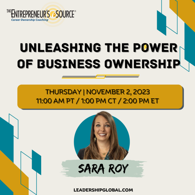Unleashing the Power of Franchise Businesses | Sara Roy